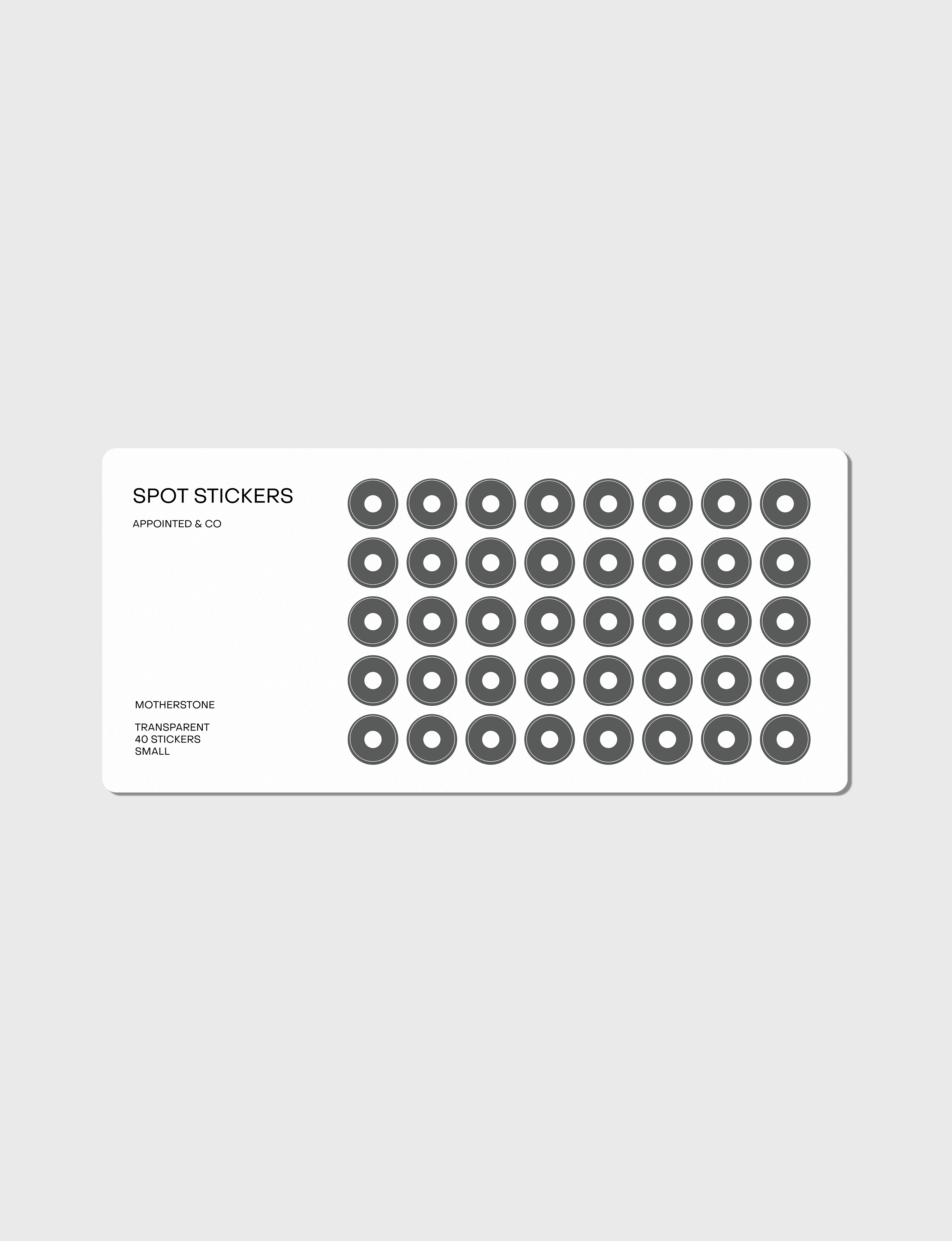 Spot Sticker Set | Small – Appointed & Co